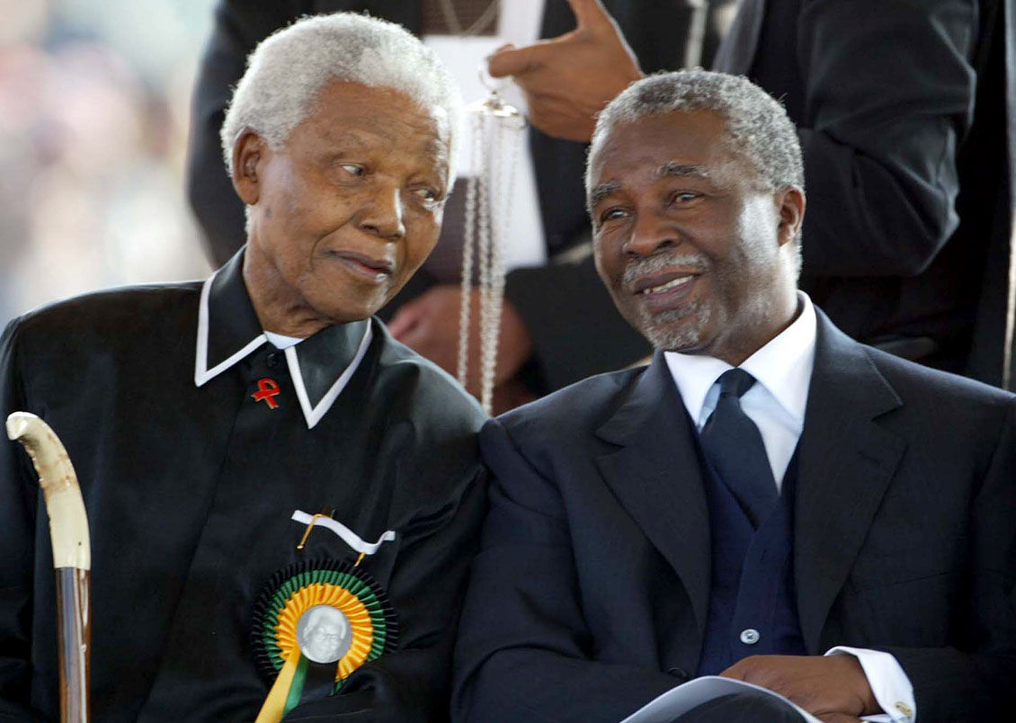 Thabo Mbeki And Nelson Mandela