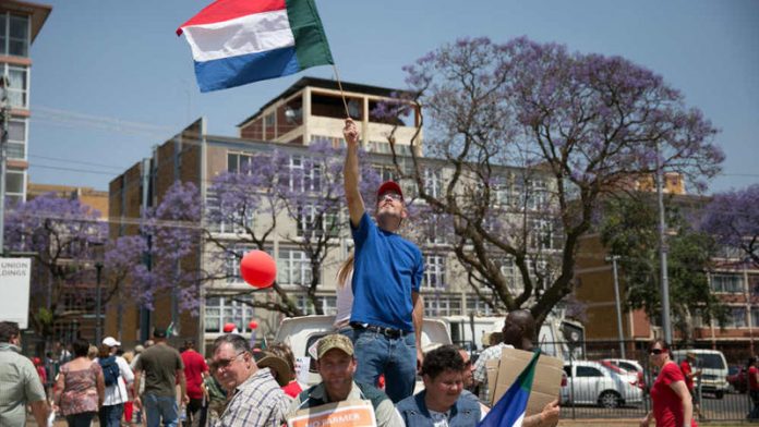 Red October march calls for end to black-on-white violence – The Mail ...