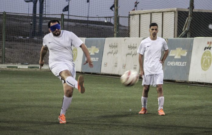 Football like you’ve never seen it: On the pitch with this blind soccer ...