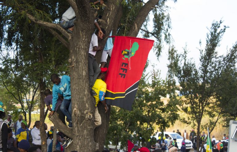 EFF members leave after Malema speech – The Mail & Guardian