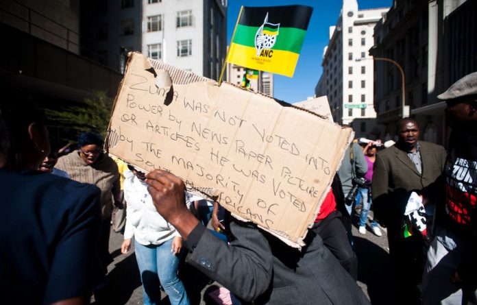 ‘Battle lines drawn’ as ANC takes ‘Spear’ fight to the streets – The ...