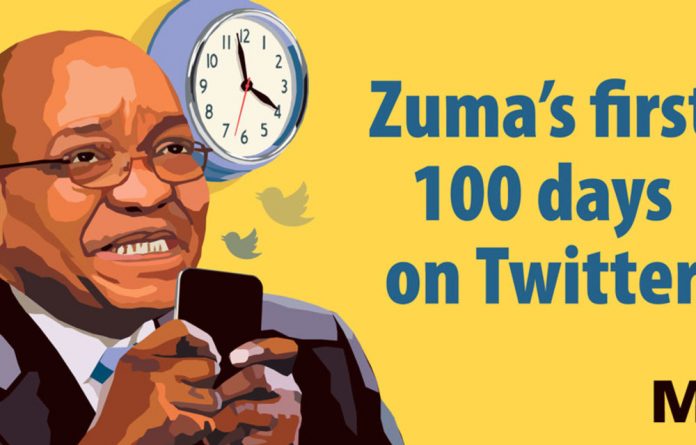 Zuma’s first 100 days on Twitter – The Mail & Guardian