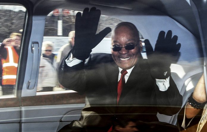 Zuma goes down laughing— at us – The Mail & Guardian