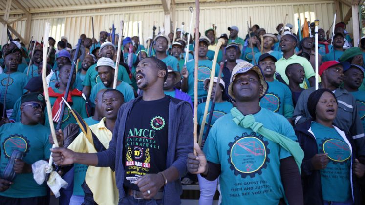 Amcu, govt showdown looms amidst threat to deregister union – The Mail ...