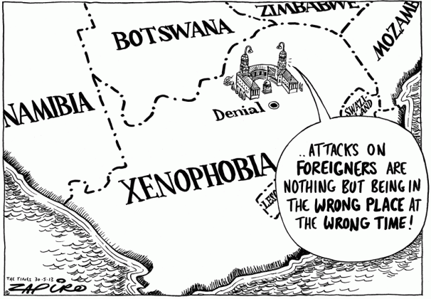 Zapiro: Xenophobia? What xenophobia? - The Mail & Guardian