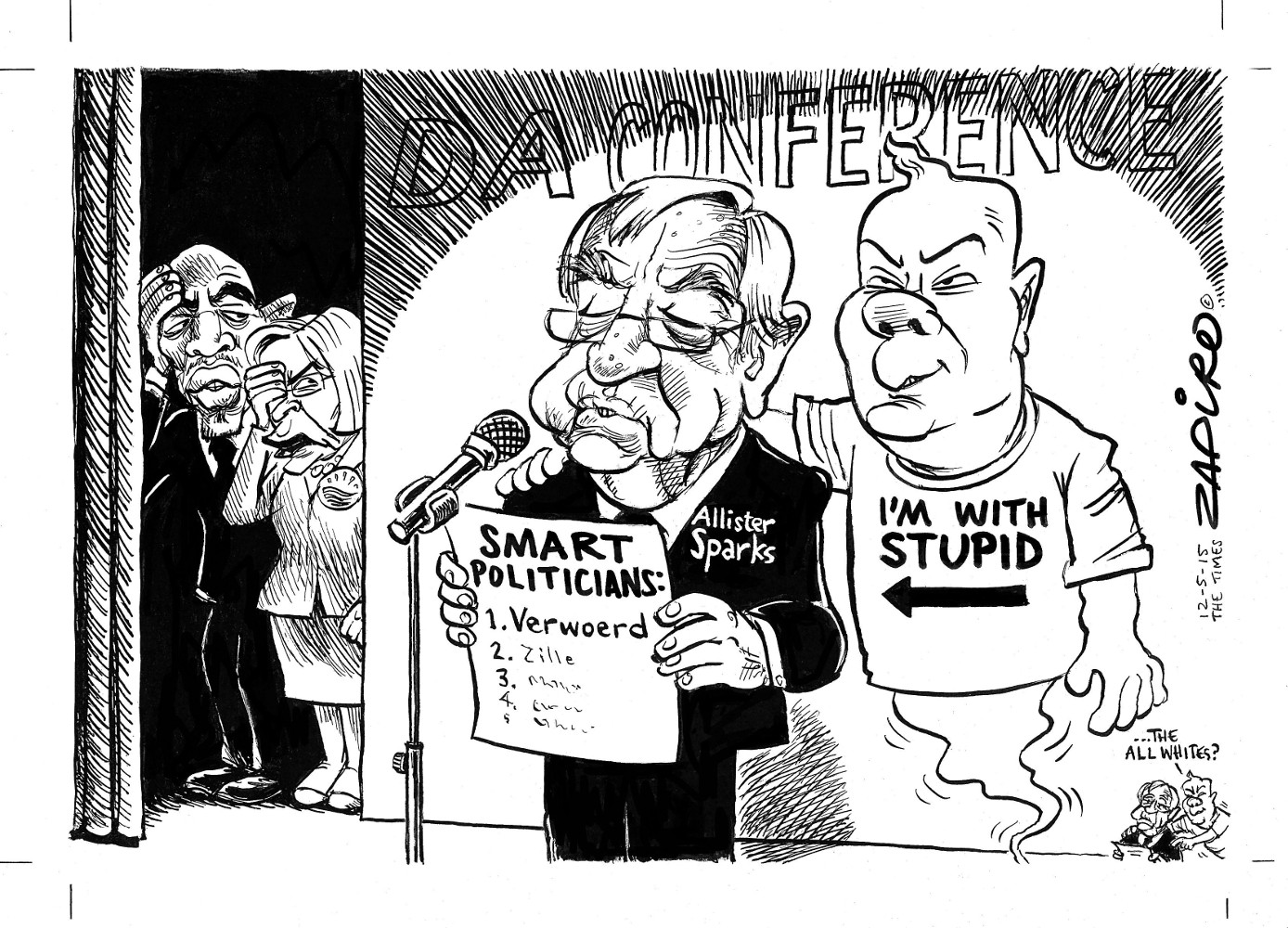 Zapiro: The list of smart politicians - The Mail & Guardian