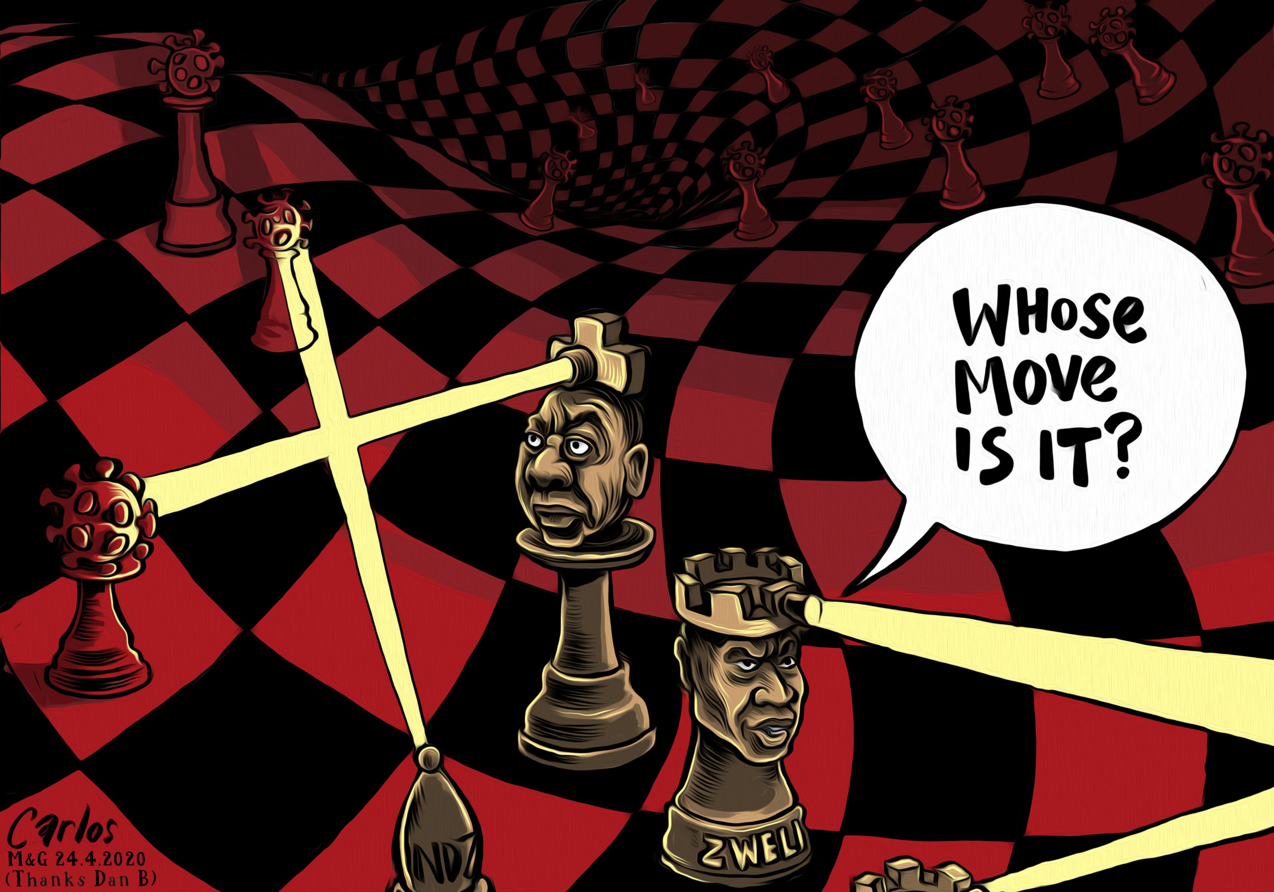 Carlos on klapping corona- cartoon – The Mail & Guardian