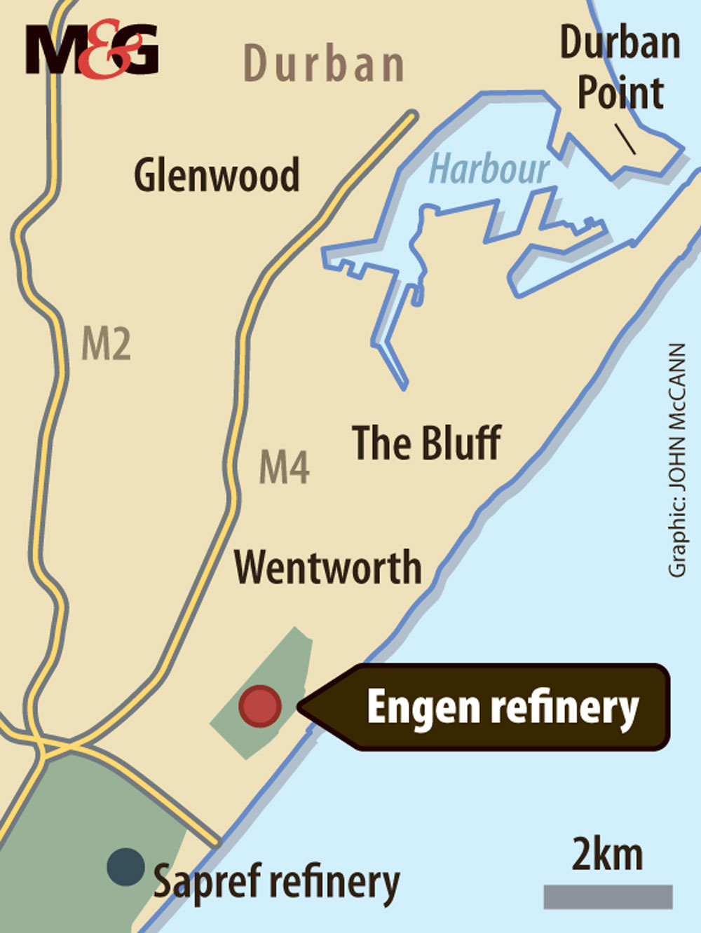 South Durban chokes as Engen refinery starts up - The Mail & Guardian