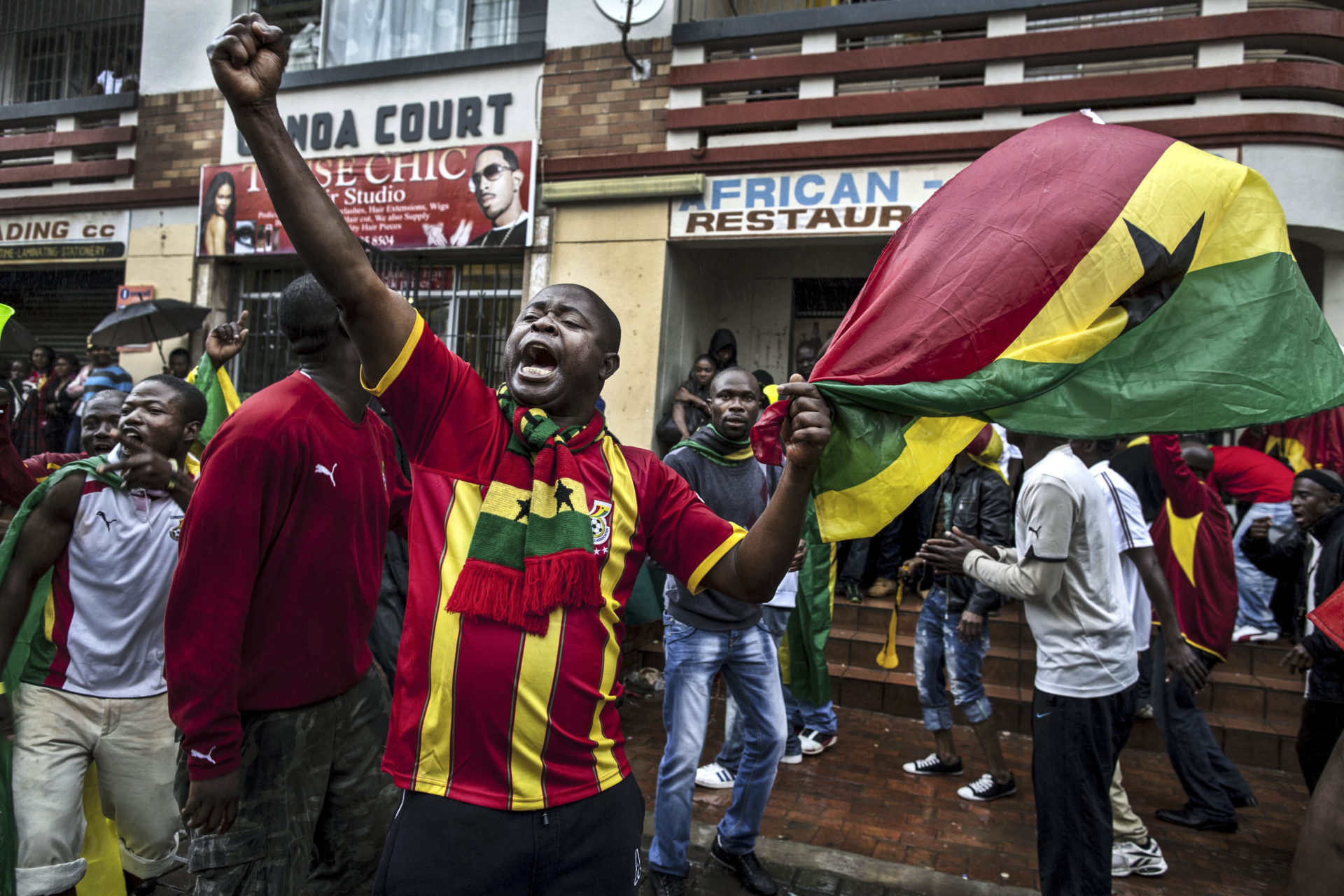 Red, green and gold: A pan-African history of flags and the remarkable ...