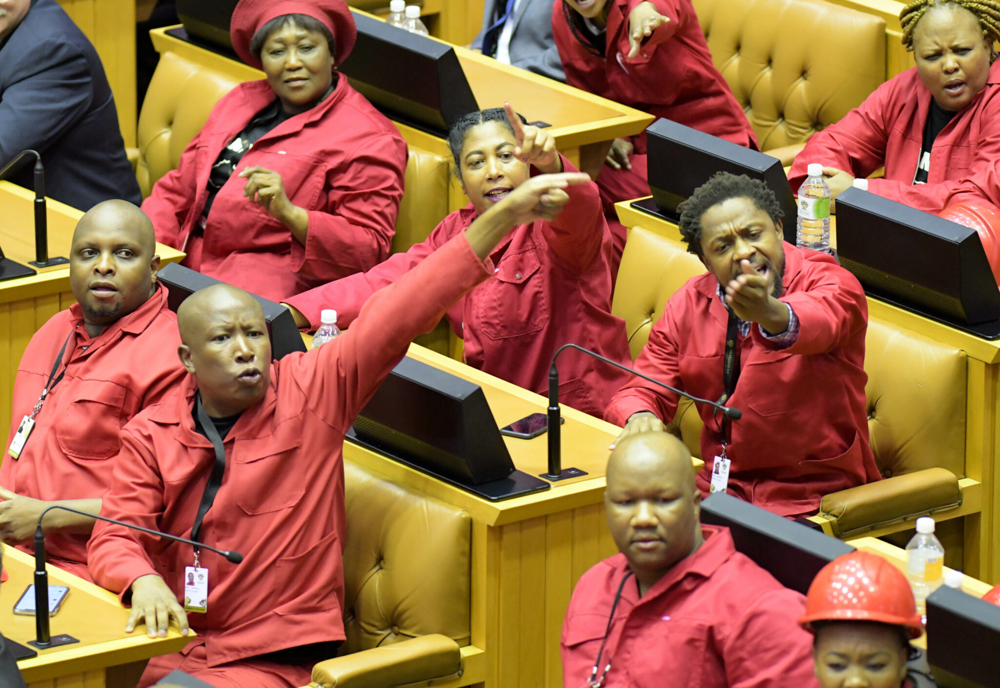 EFF MPs to be investigated for disrupting parliamentary proceedings ...