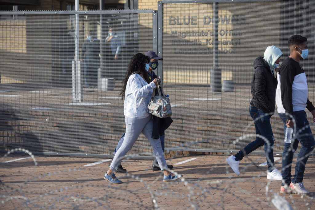 May 14 2021 – Modack’s wife arrives at court ahead of his bail ...
