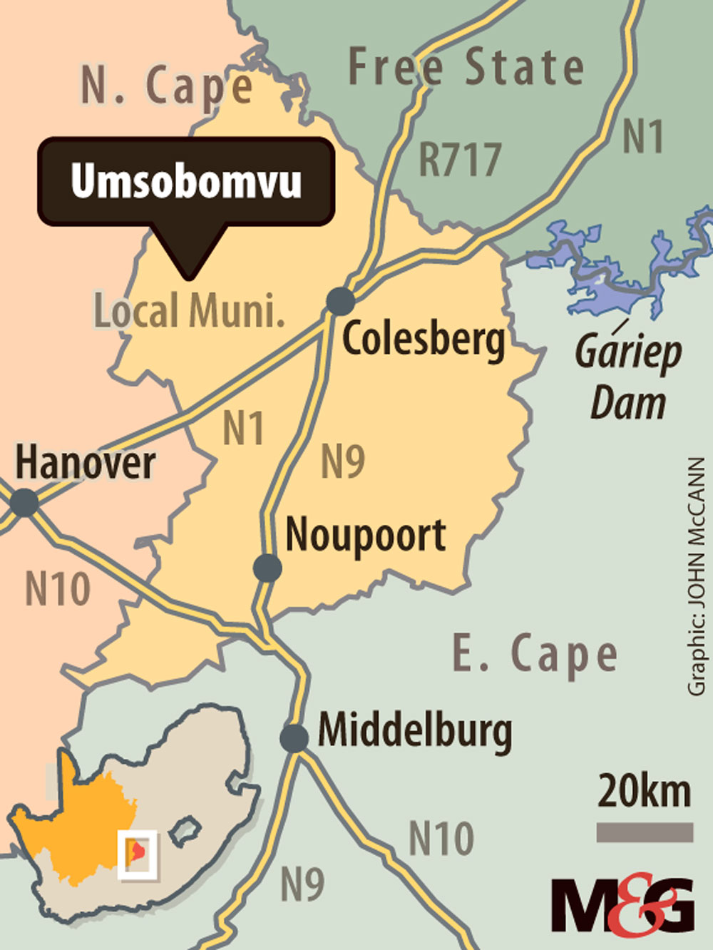 Mayor and manager of Umsobomvu local municipality tag team in giving ...
