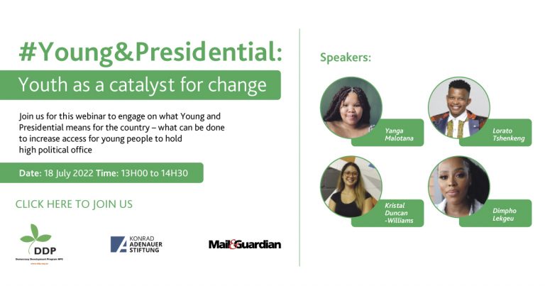Young & Presidential: Youth as a catalyst for change – The Mail & Guardian
