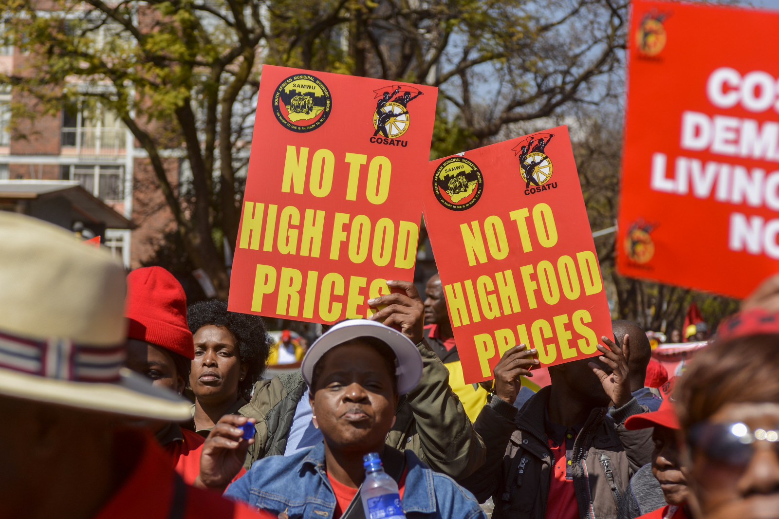 National shutdown: Protestors chant pleas to Ramaphosa as they march to ...