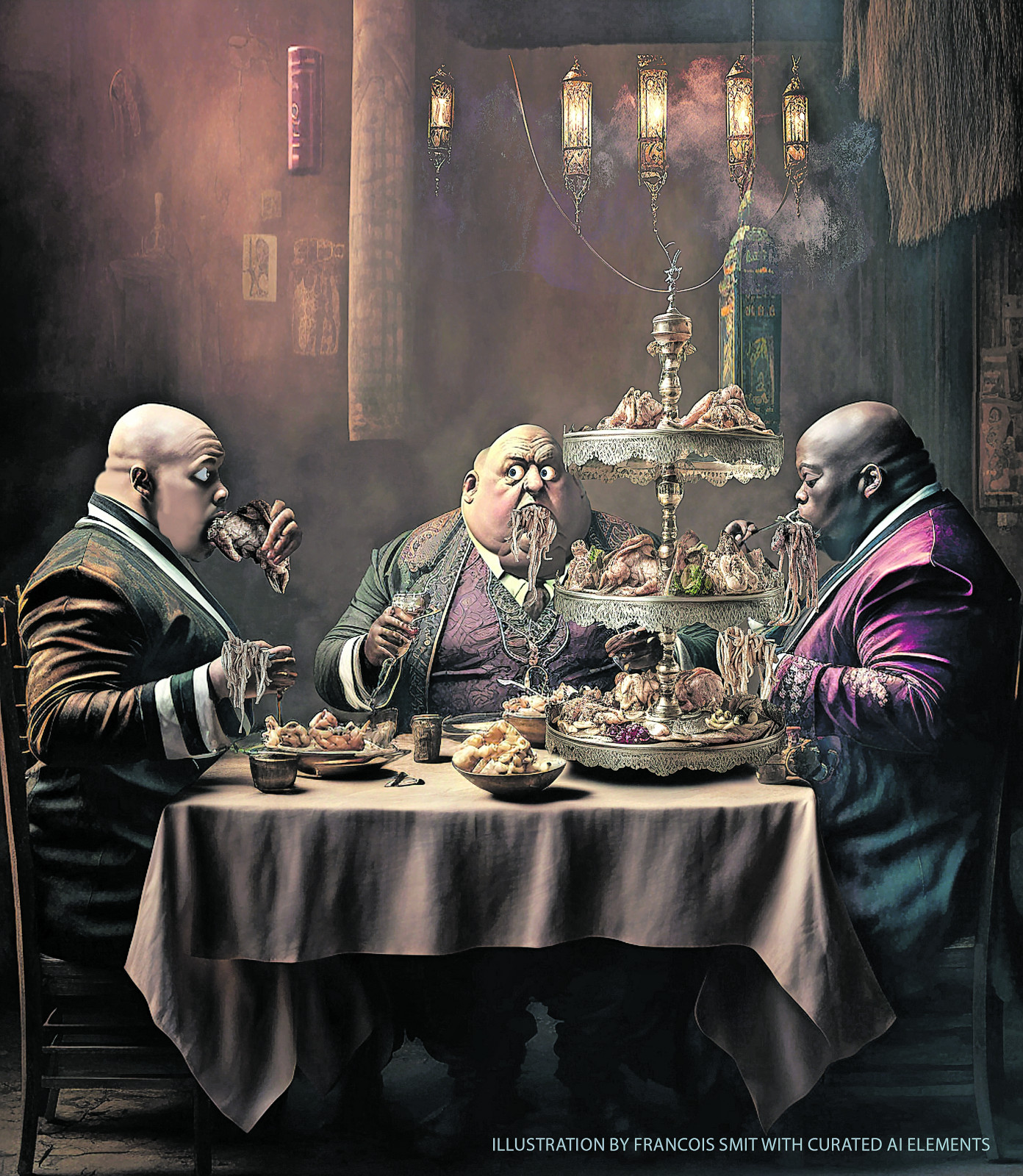 An allegory of gluttony and greed: Corruption, SA’s deadly cancer – The ...