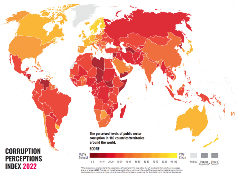 Sub-Saharan Africa world’s most corrupt region, but conflict and ...