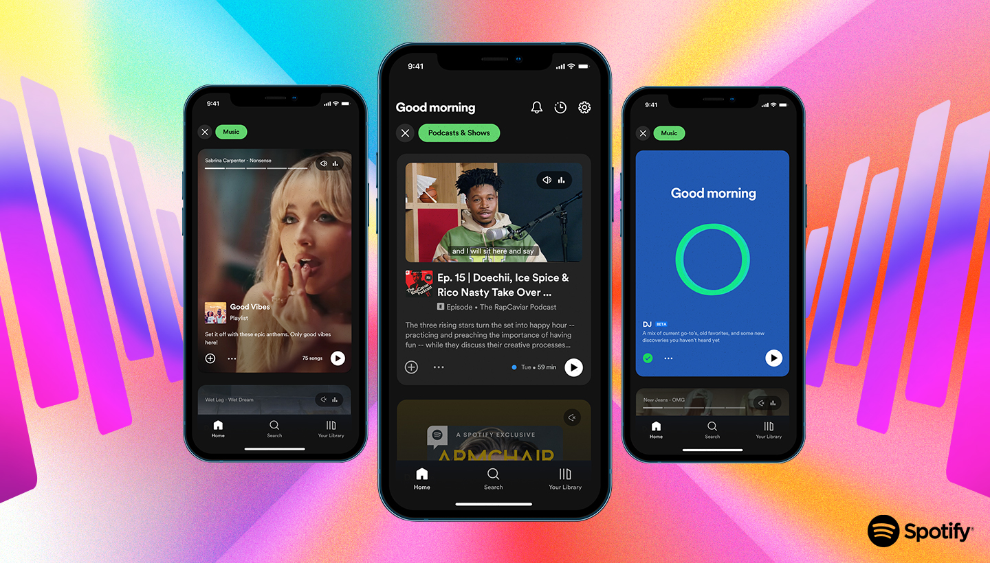 Spotify overhauls app. Now it’s like TikTok, Instagram Stories mash-up ...