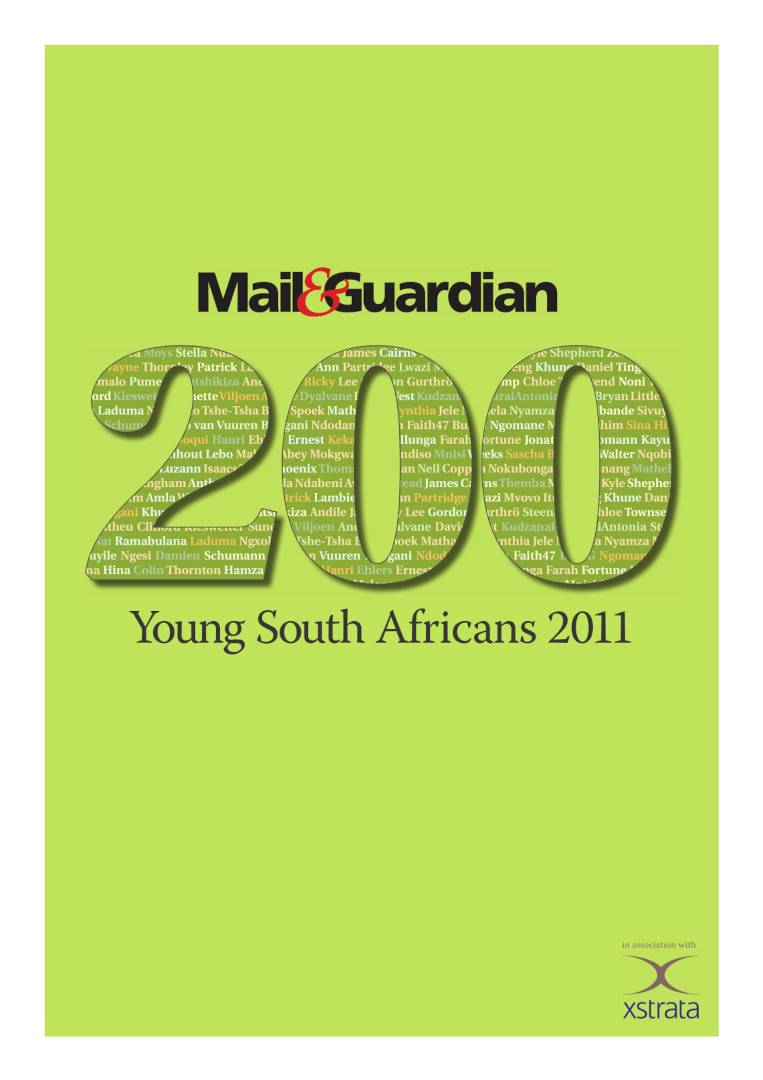 2011 Young South Africans – The Mail & Guardian