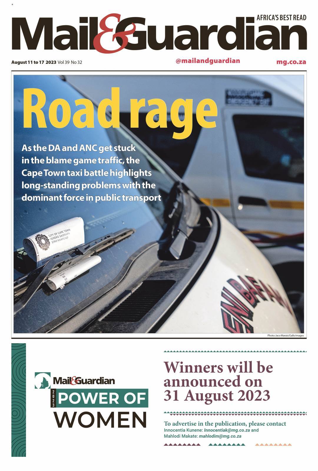 11 August 2023 – The Mail & Guardian