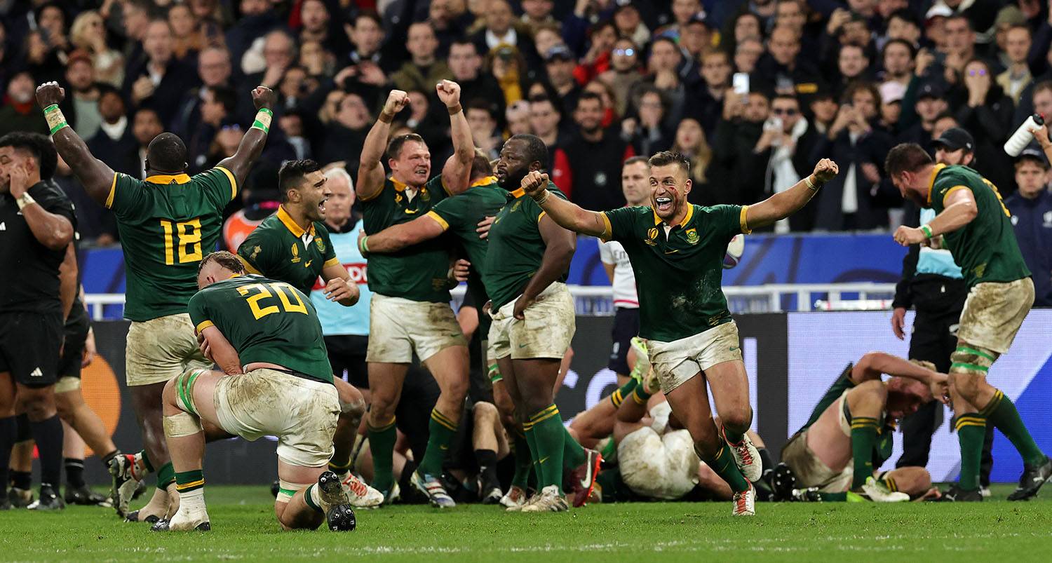 South Africa celebrates as Boks win again – by one point – The Mail ...