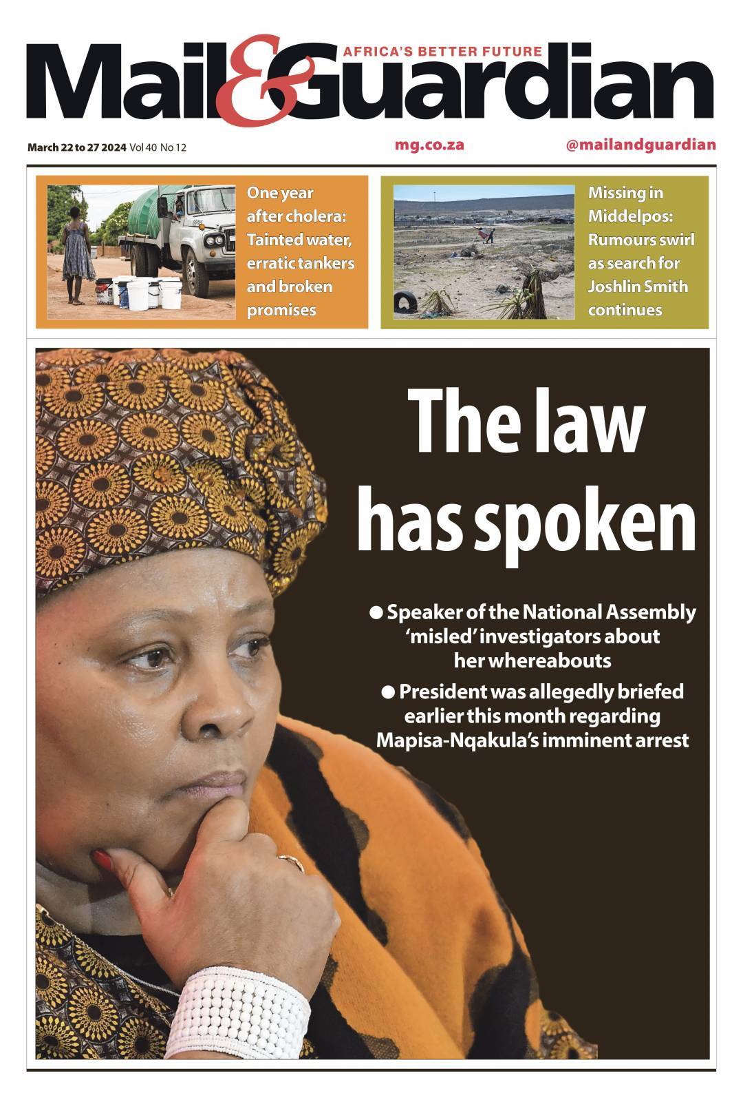 22 March 2024 – The Mail & Guardian