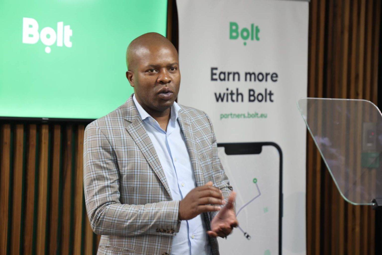 MEC Lebogang Maile delivers keynote address at the Bolt South Africa ...