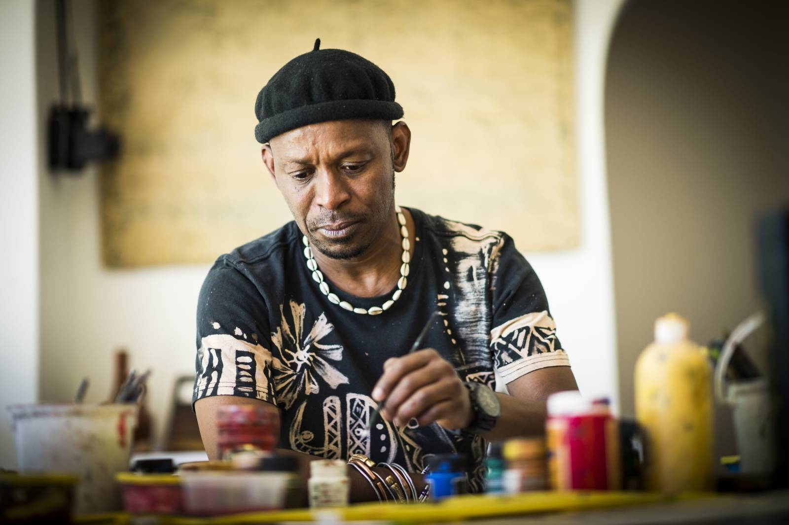 Nico Phooko: The music painter who makes art you can wear – The Mail ...