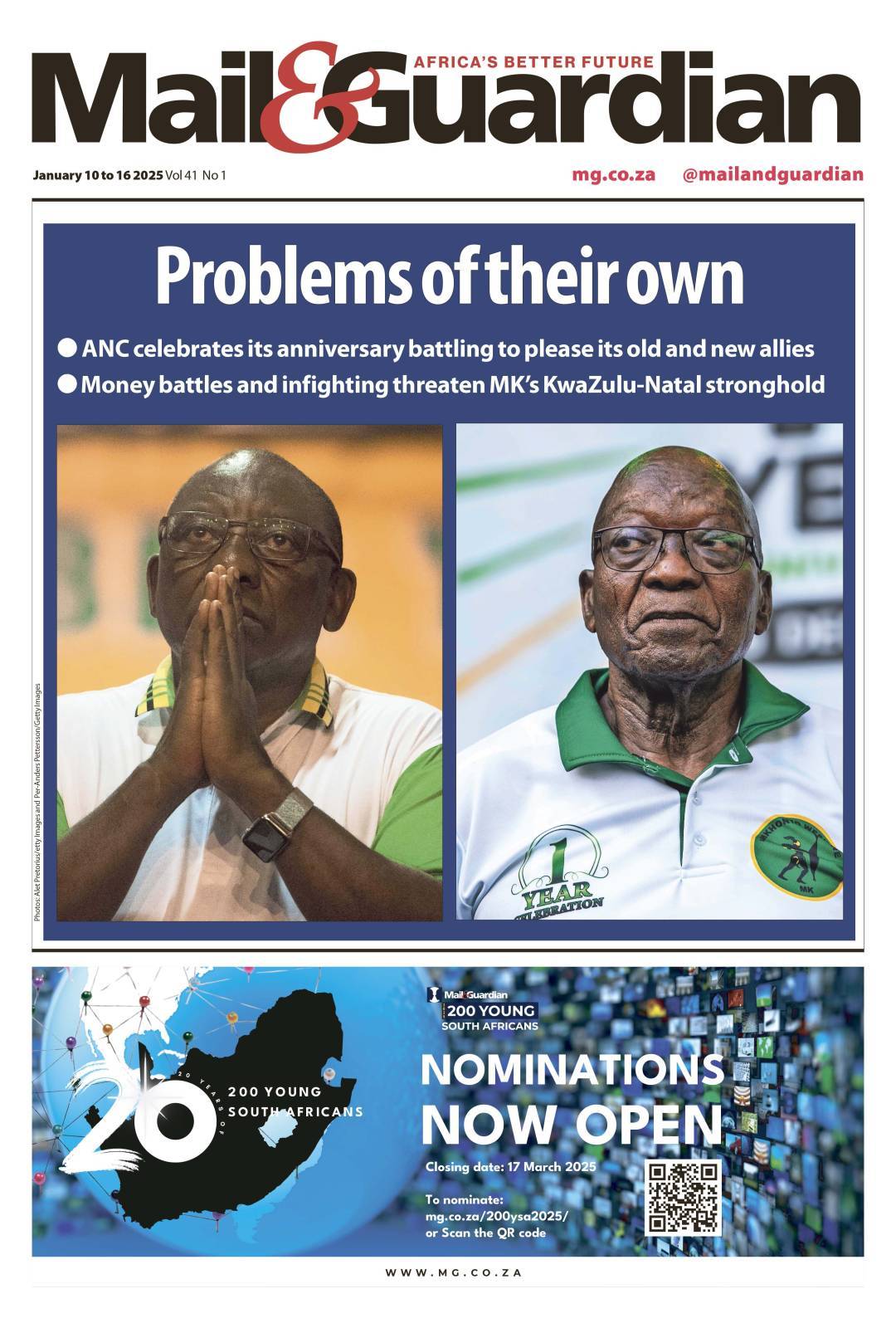 10 January 2025 – The Mail & Guardian