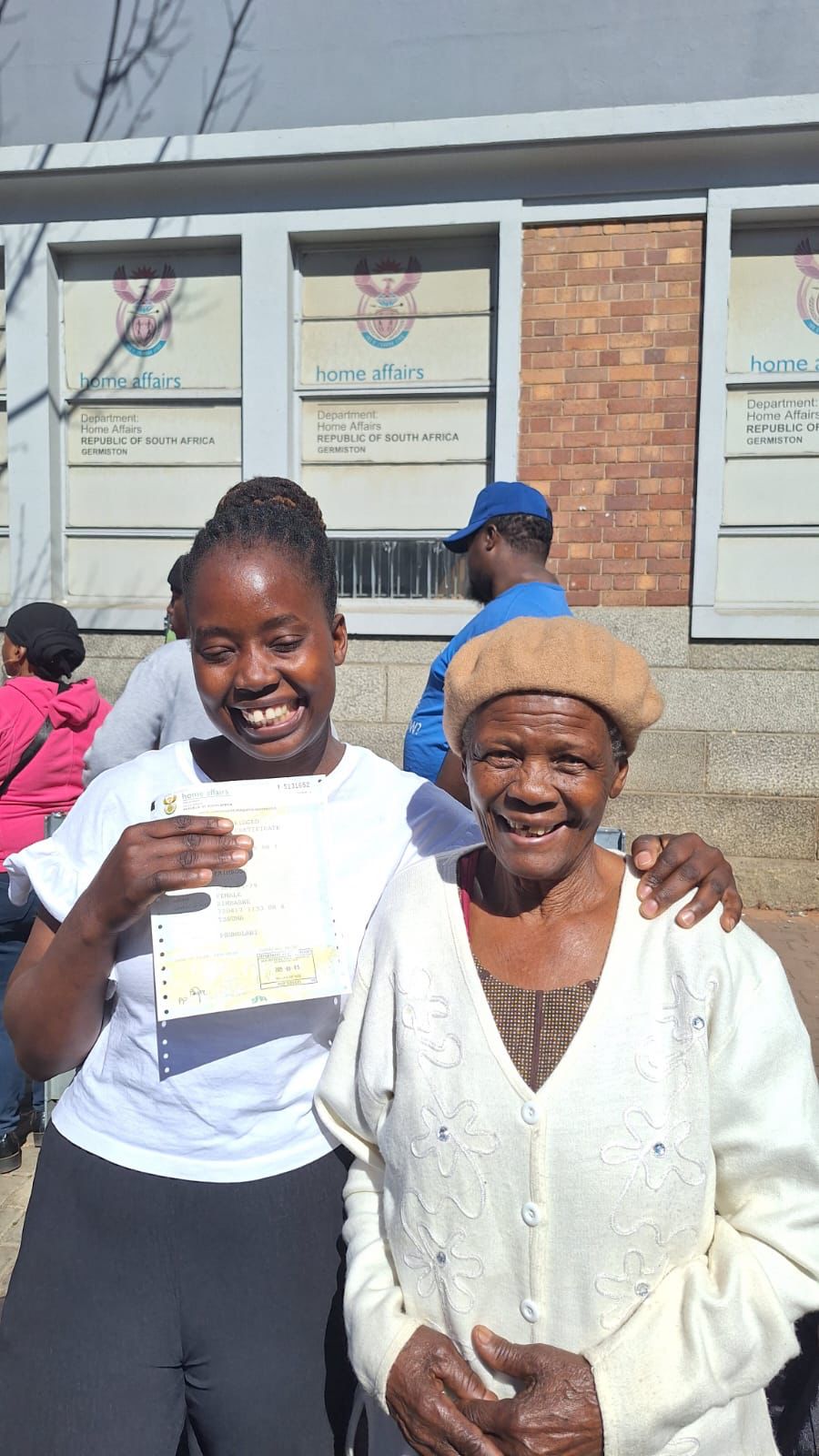 UPDATED – Stateless no more: Primrose Modisane finally gets her SA birth certificate – The Mail ...